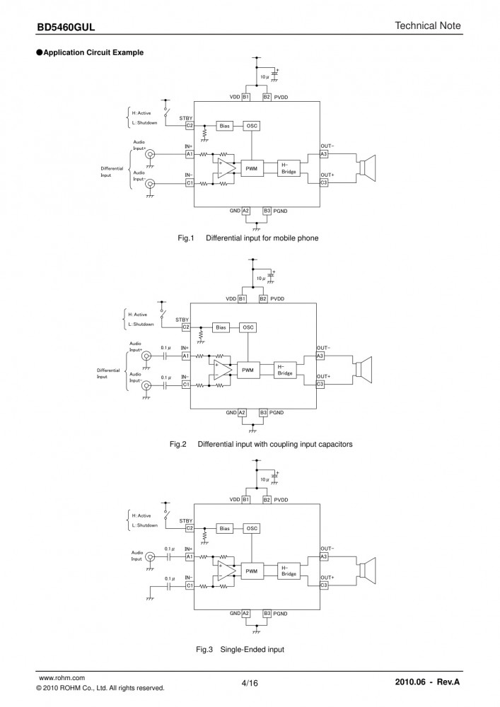 BD5460GUL-E2 datasheet page 4