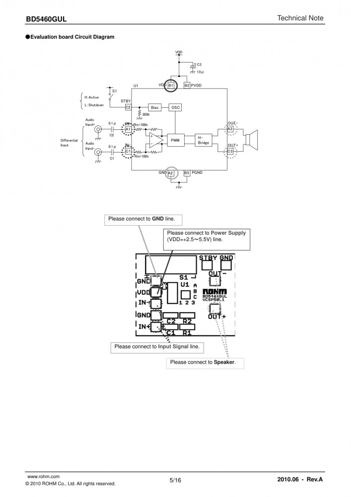 BD5460GUL-E2 datasheet page 5