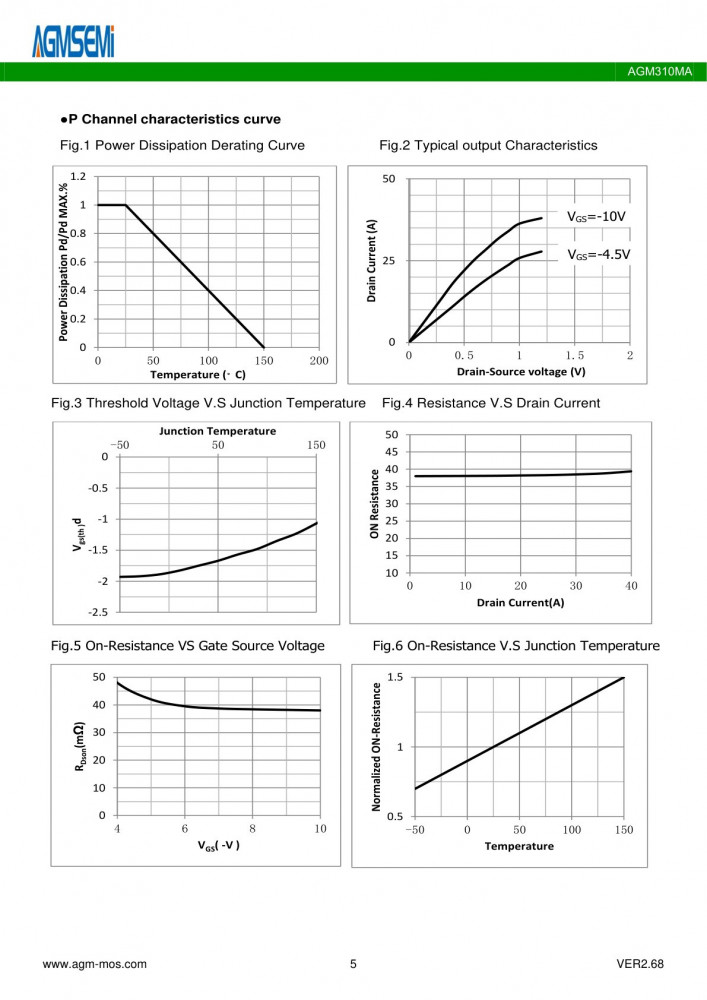 AGM310MA datasheet page 5