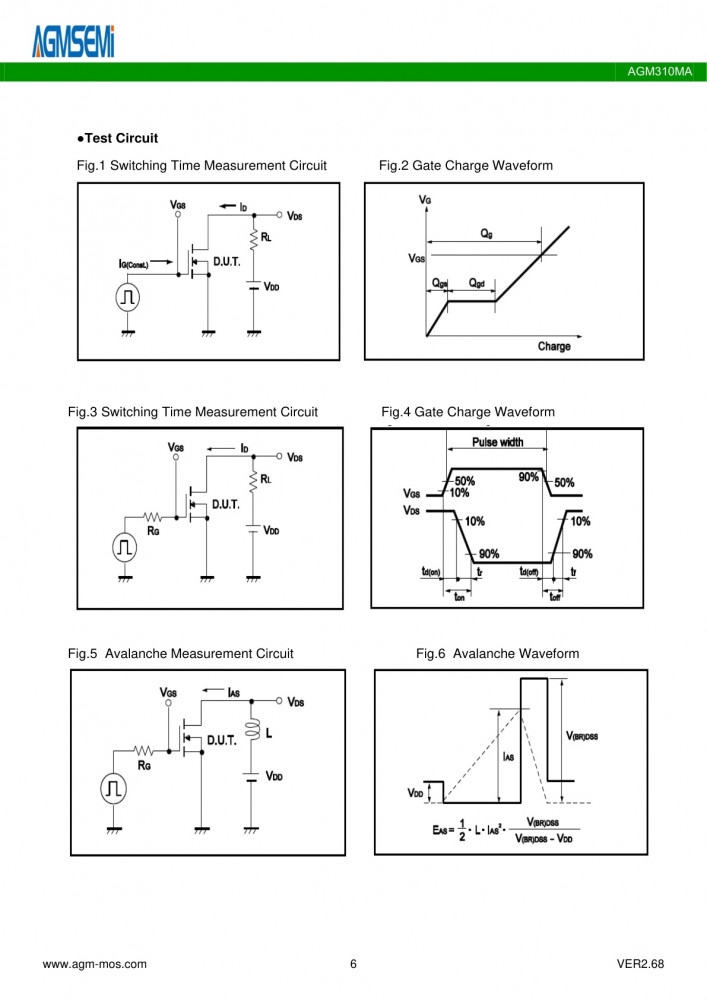 AGM310MA datasheet page 6
