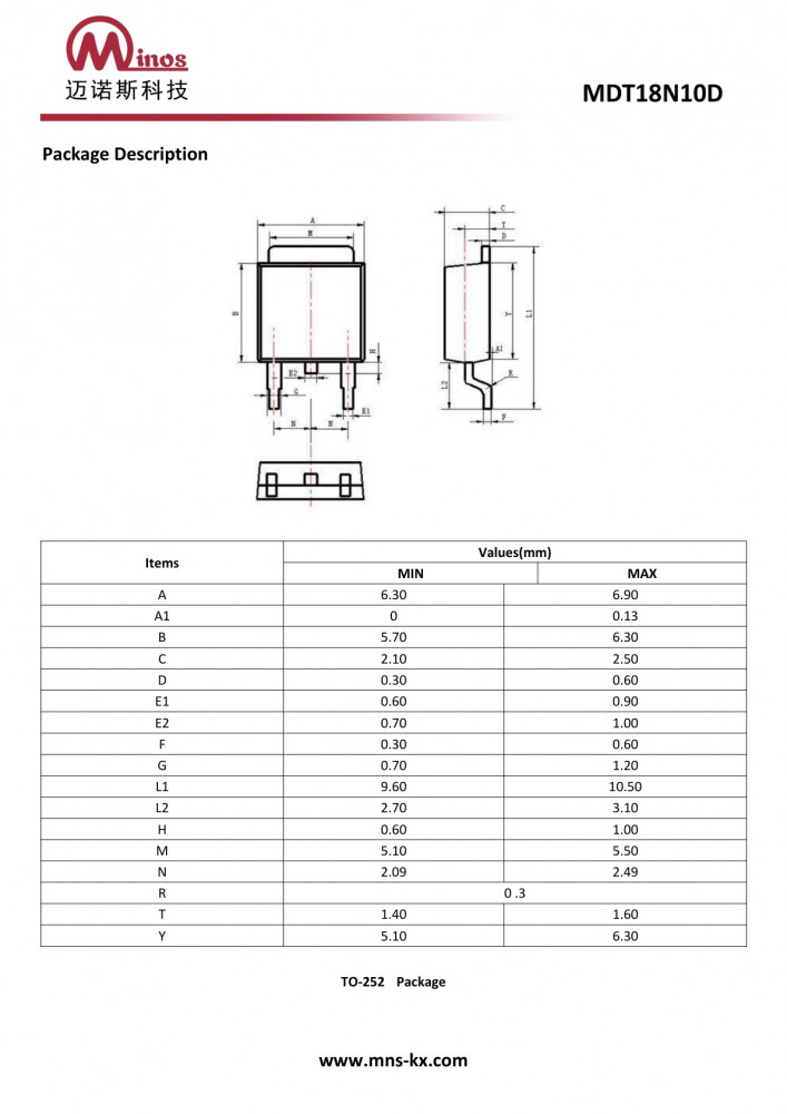 MDT18N10D datasheet page 6