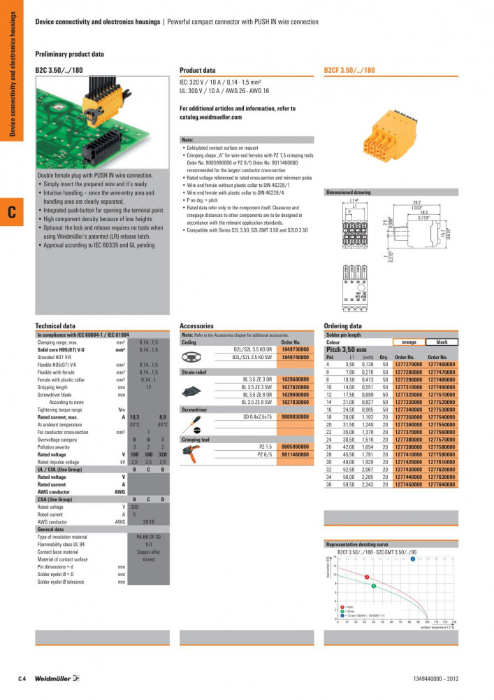 WEIDMULLER 1290280000 technical document page 3