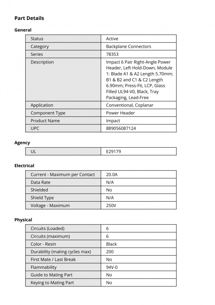 Product document preview, page 2