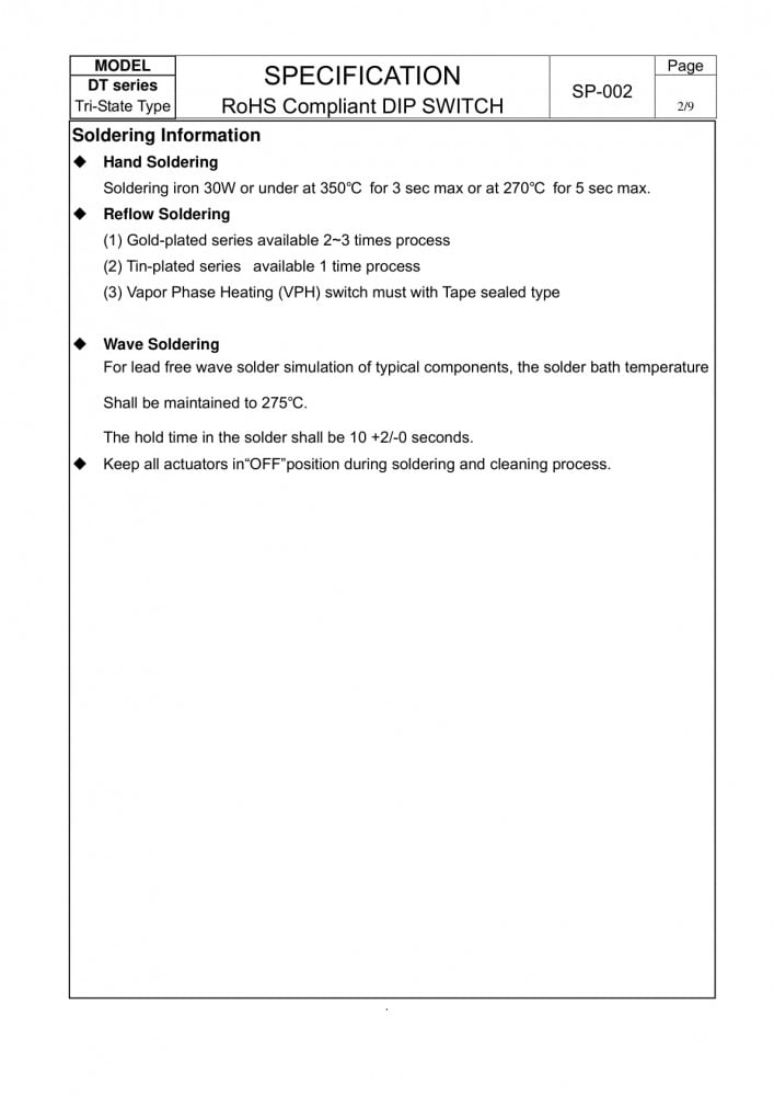 BIWIN DTS10GE datasheet page 2