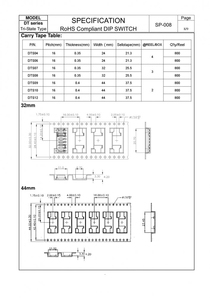BIWIN DTS10GE datasheet page 8