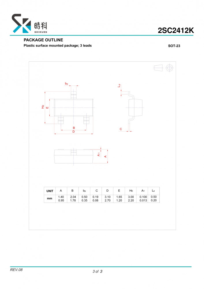 2SC2412K datasheet page 3