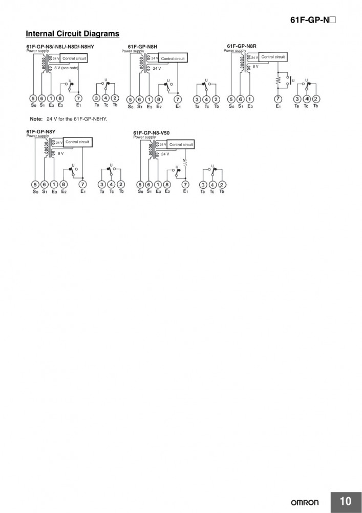 61F-GP-N8 technical document page 10