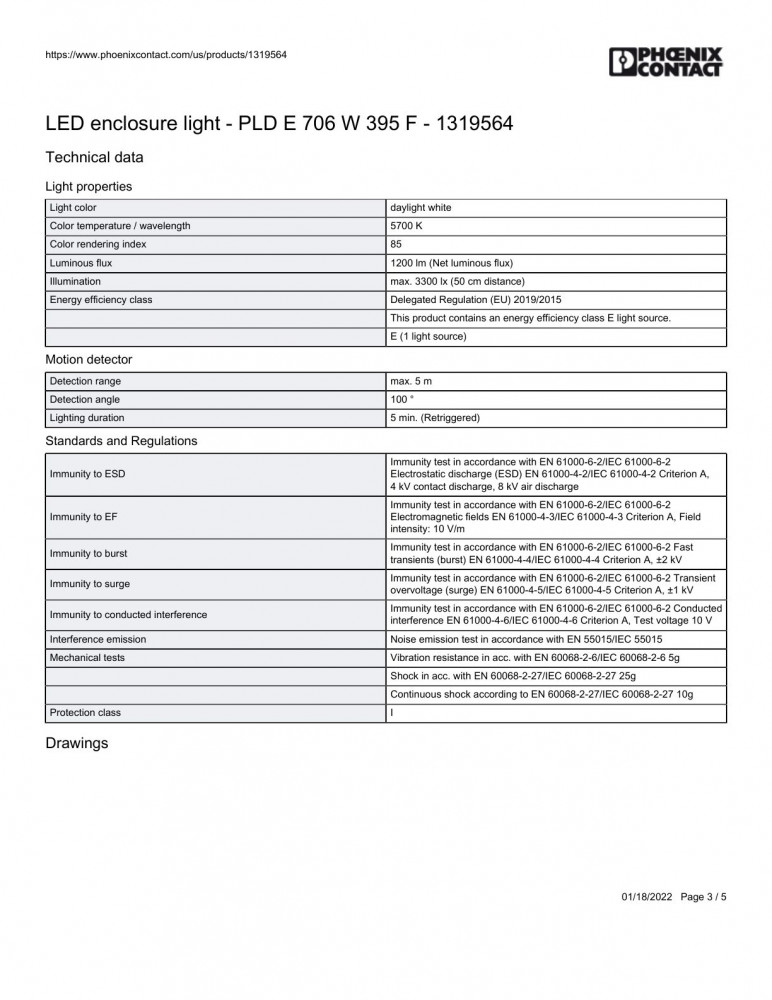 Phoenix Contact 1319564 technical document page 3
