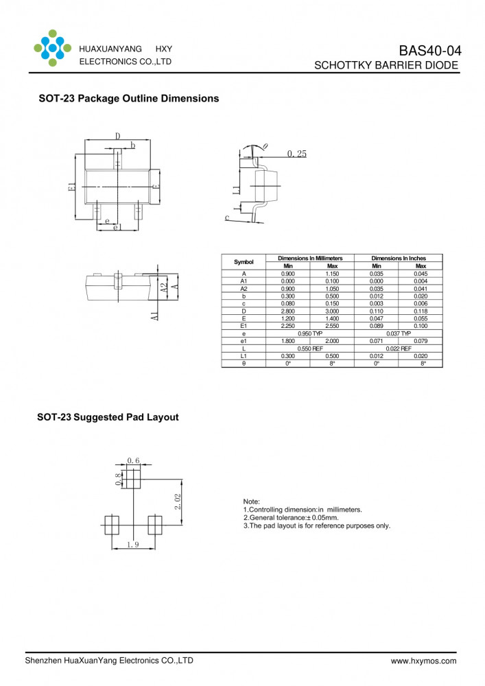 BAS40-04 datasheet page 3
