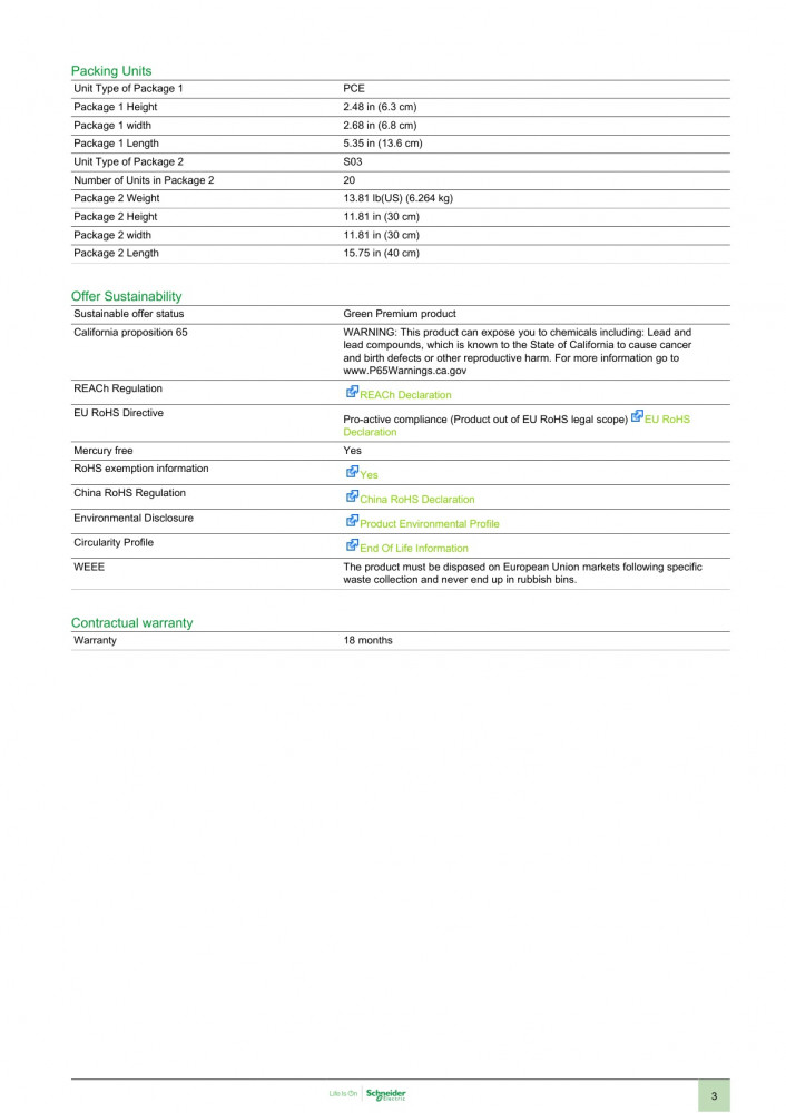 XALD363G technical document page 3