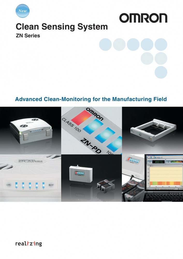 OMRON ZN Series document page 1