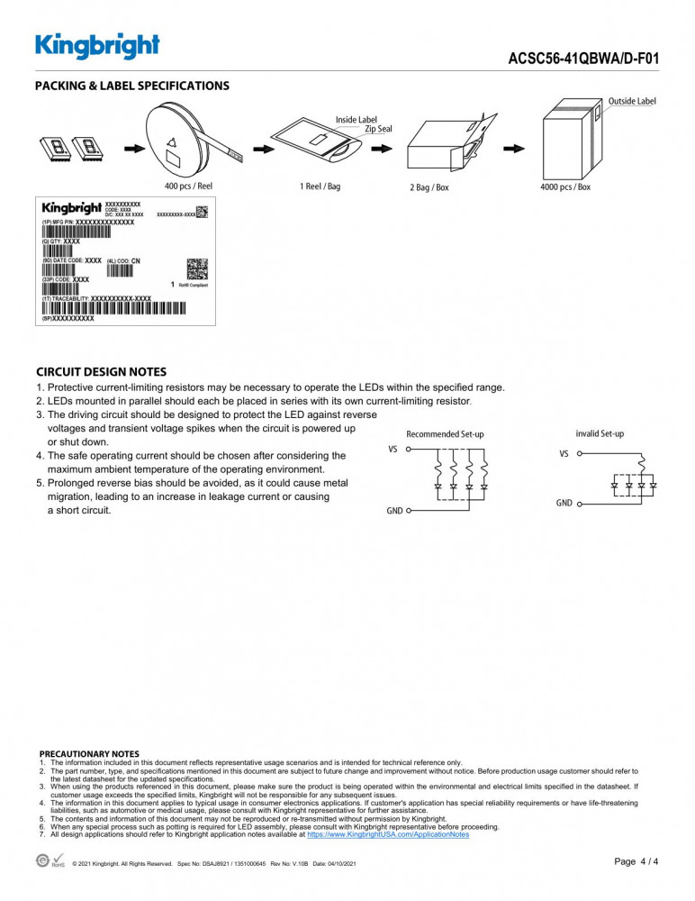 ACSC56-41QBWA/D-F01 datasheet page 4