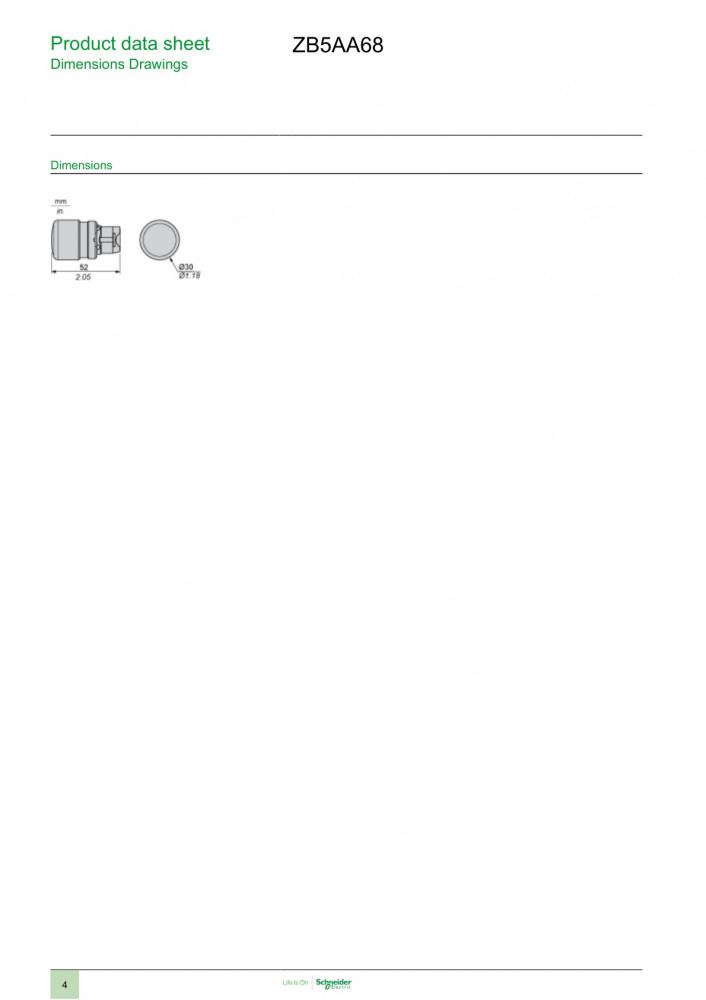 ZB5AA68 technical documentation page 4