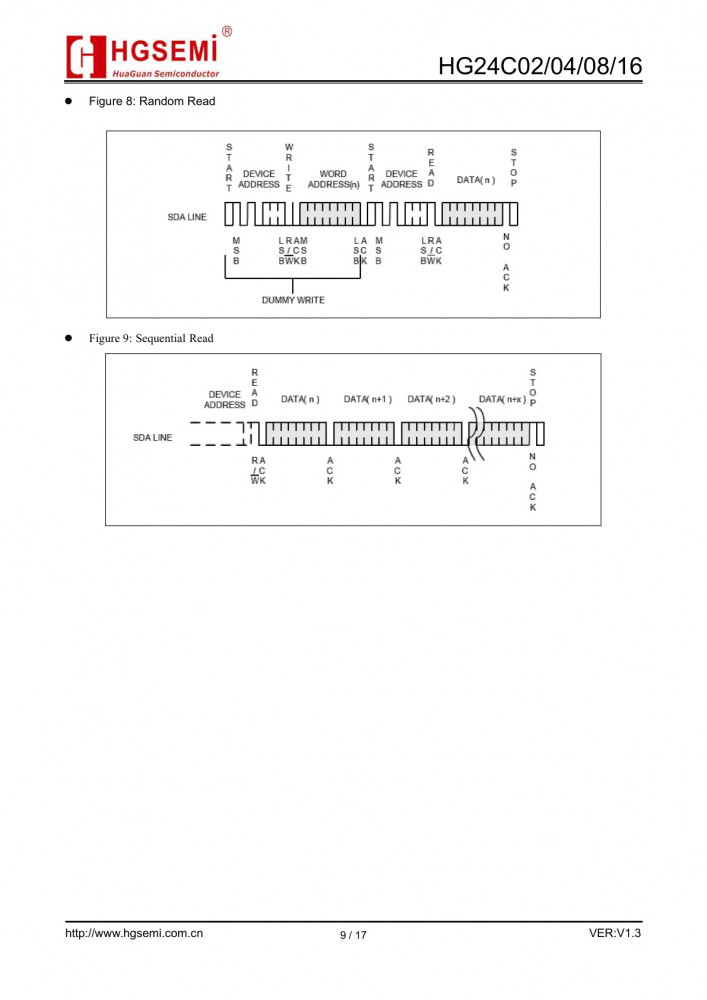 HG24C16M/TR datasheet page 9
