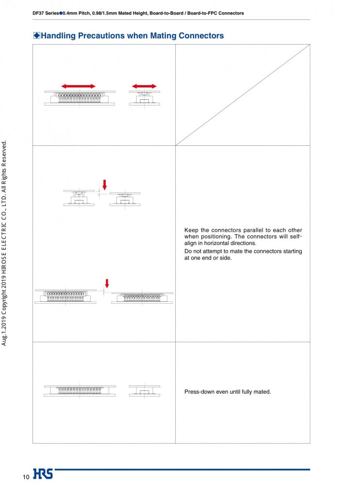 HRS DF37 datasheet page 10