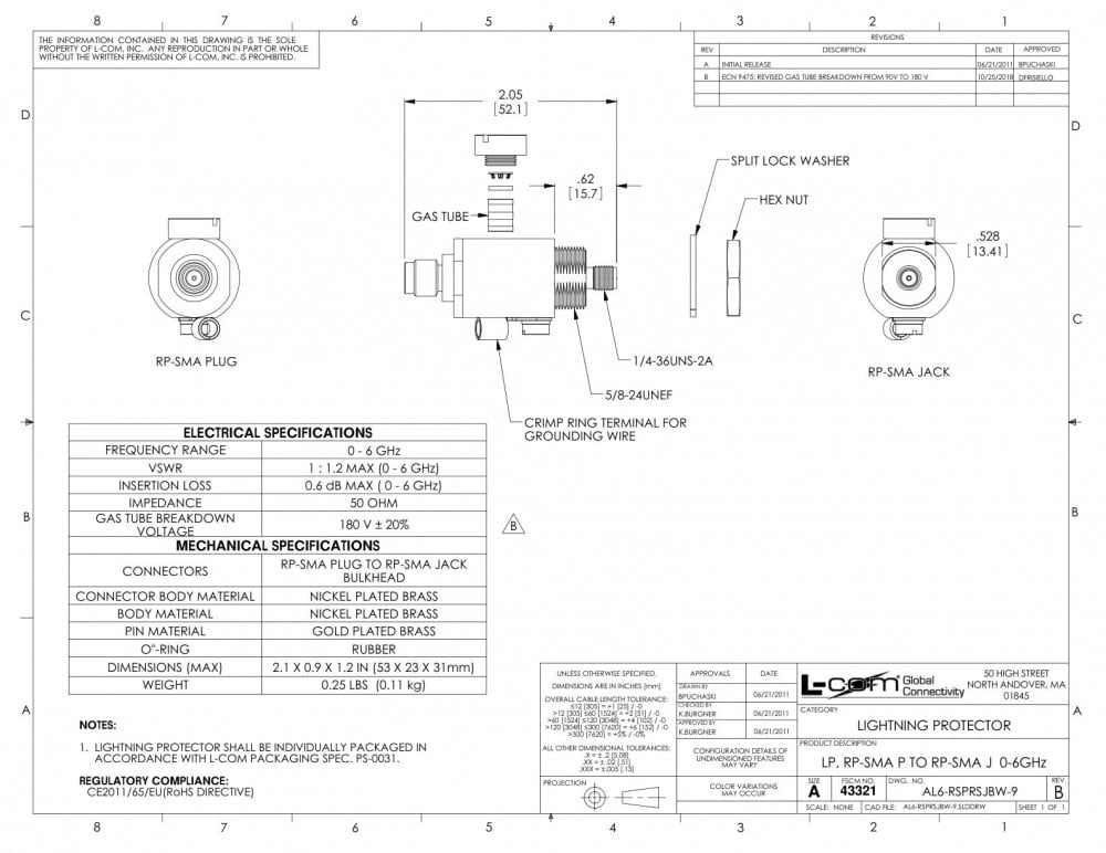 AL6-RSPRSJBW-9 technical document preview