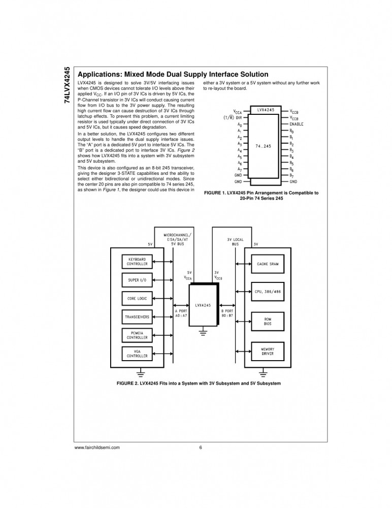 74LVX4245 datasheet page 7