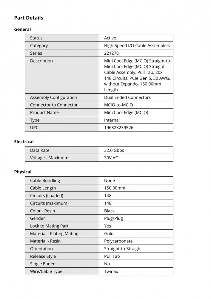 MOLEX 2212781041 product drawing page 2