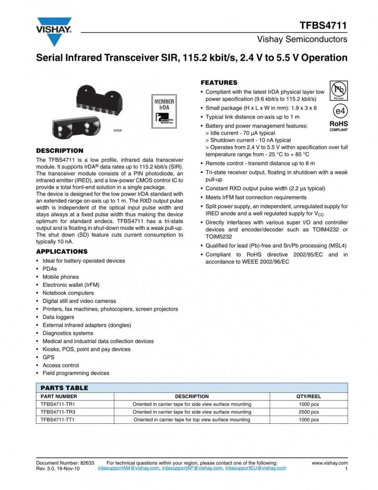 TFBS4711-TR1 datasheet page 1