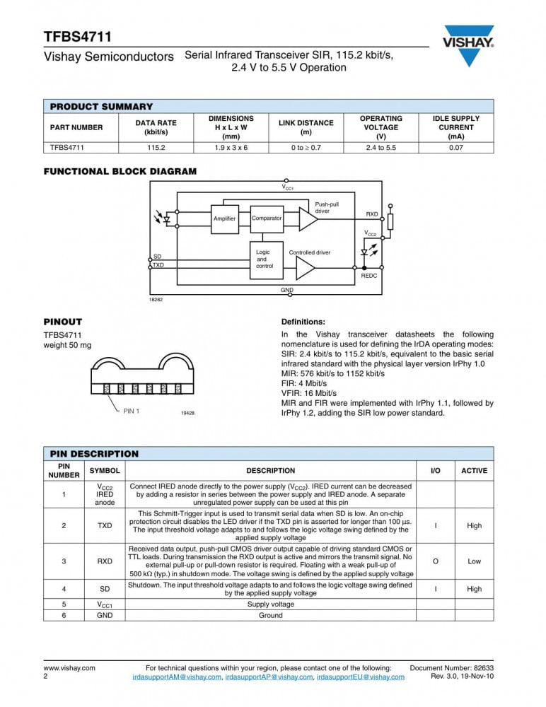 TFBS4711-TR1 datasheet page 2