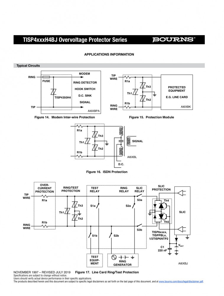 TISP4xxxH4BJ datasheet page 10