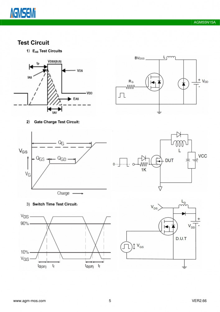 AGM55N15A datasheet page 5