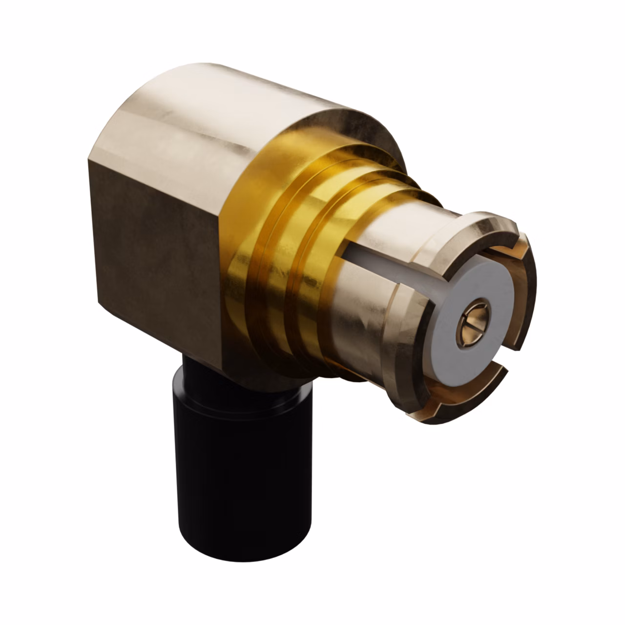 SMP Jack, Right-Angle, Solder, RG-405 (.086
