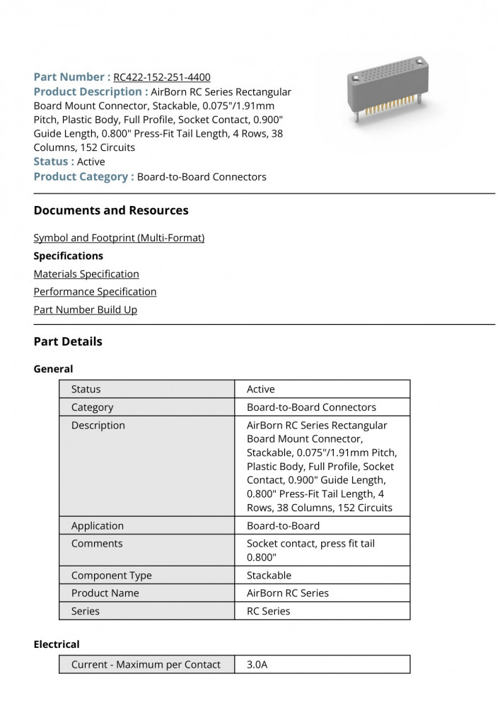 RC422-152-251-4400 technical document image 1