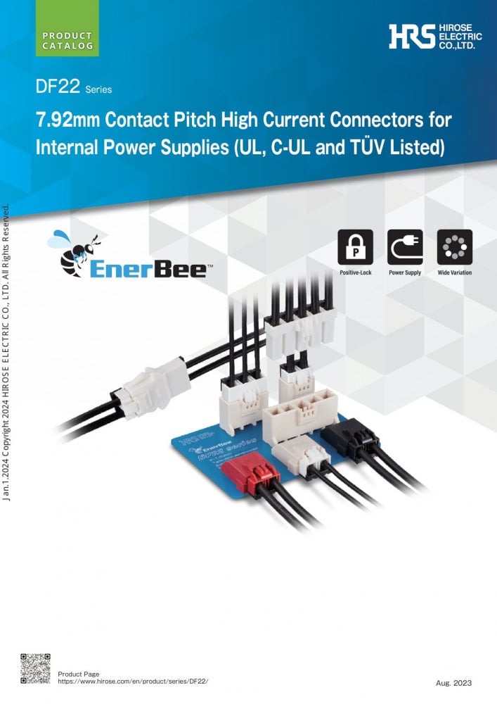 HRS DF22 datasheet page 1