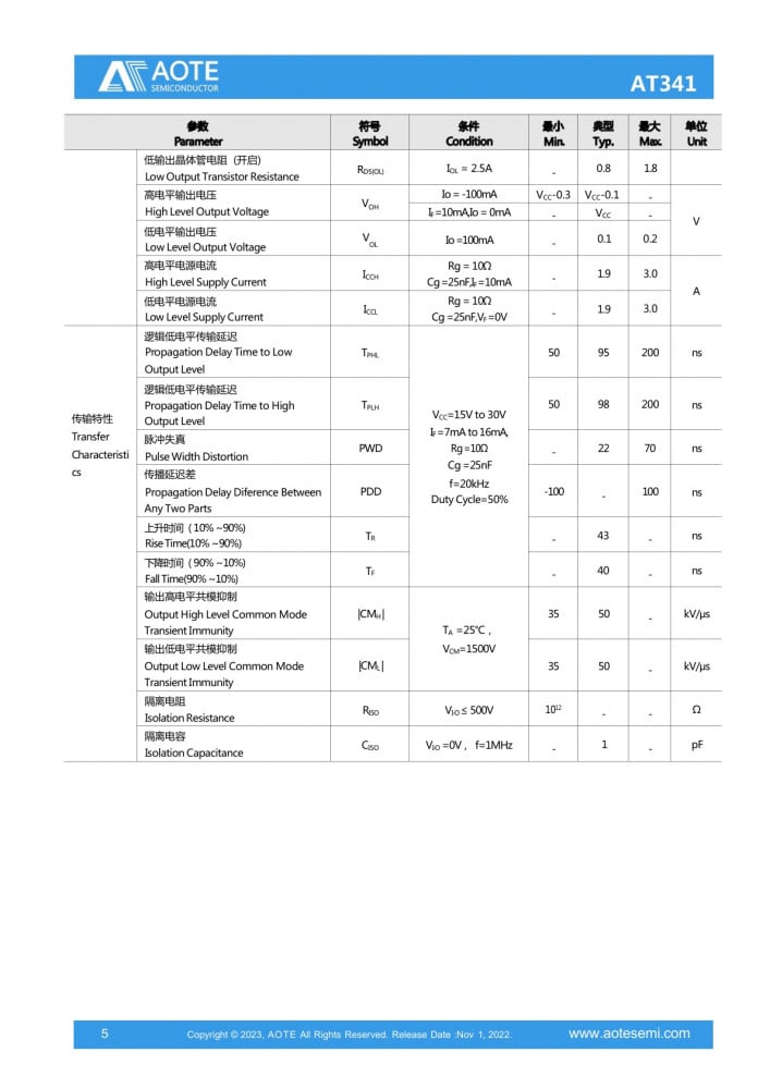 AT341 datasheet page 6