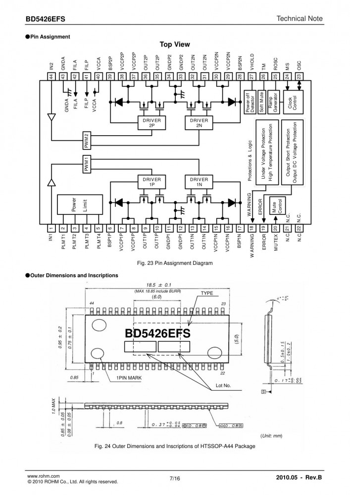 BD5423EFS-E2 technical document page 7