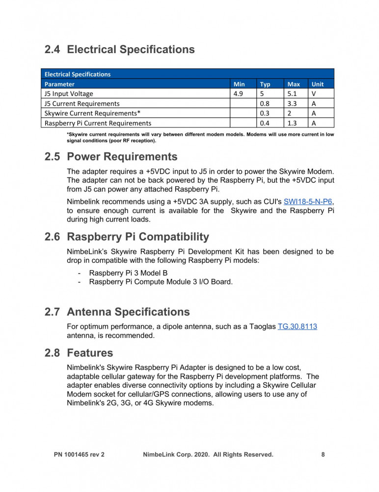 NL-AB-RPI datasheet page 8