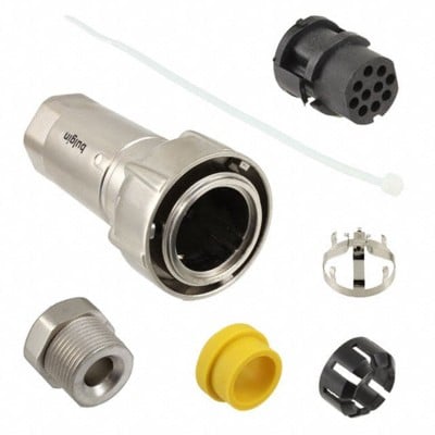 Bulgin PXM7010/10S/CR/0507/SN Circular Connector Housing