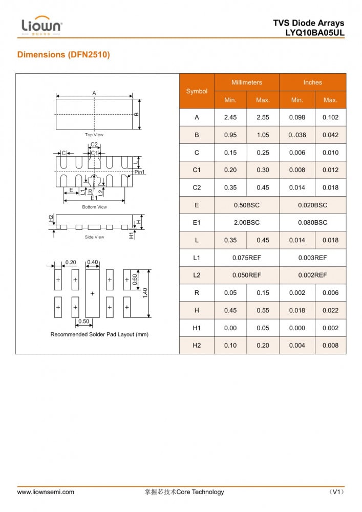 LYQ10BA05UL datasheet page 5