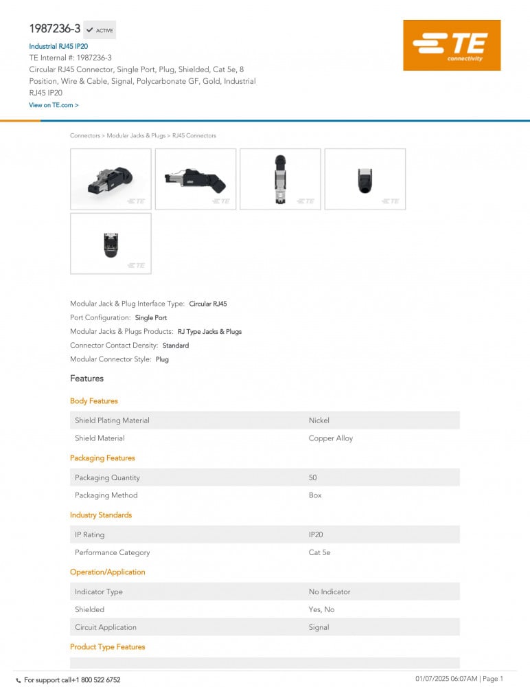 1987236-3 product documentation page 1