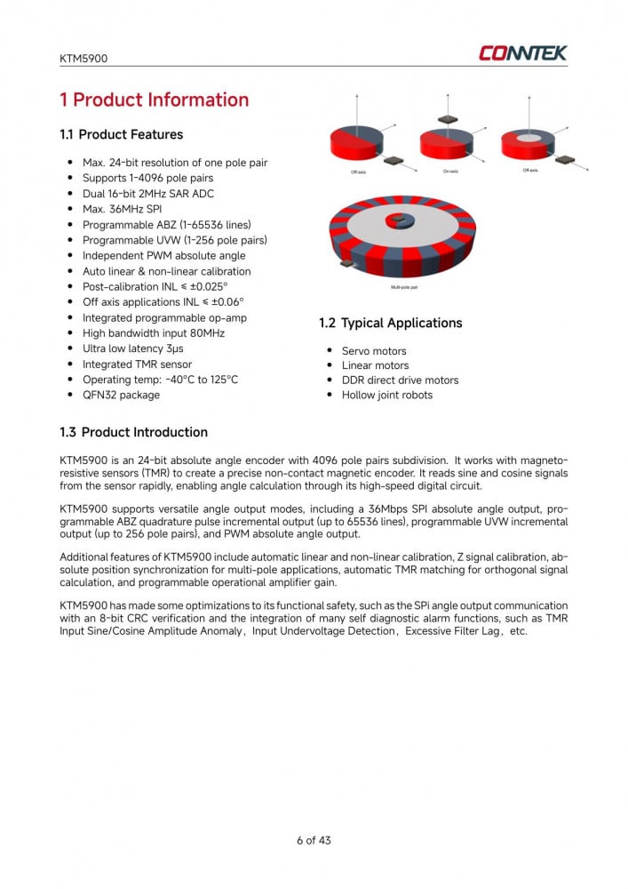 KTM5900 datasheet page 6