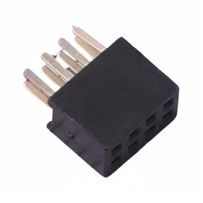 Megastar ZX-PM1.27-2-4PU-Z Female Header Receptacle Socket for sale