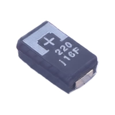 PANASONIC 6TPF220MFL Tantalum Polymer Capacitor