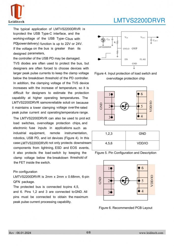 LMTVS2200DRVR datasheet page 6