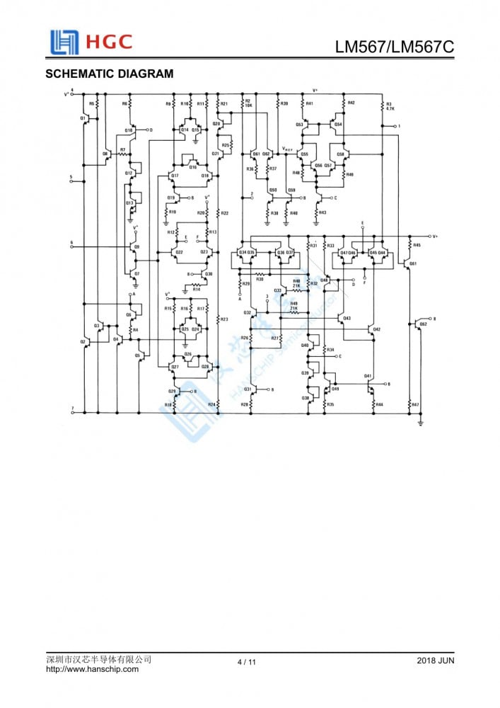 LM567 datasheet page 4