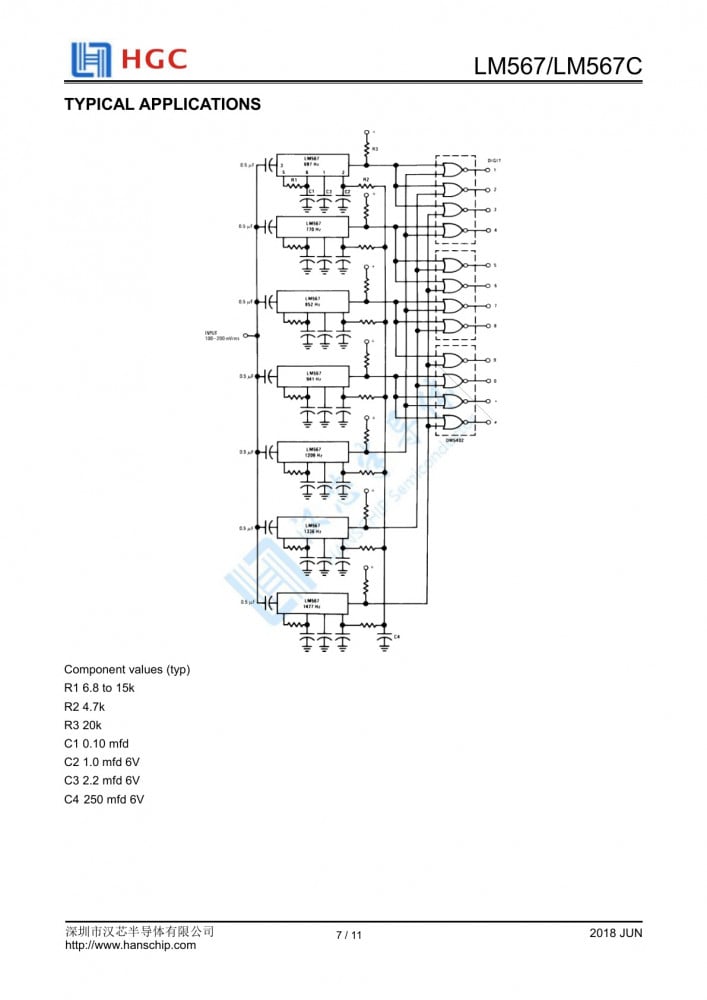 LM567 datasheet page 7