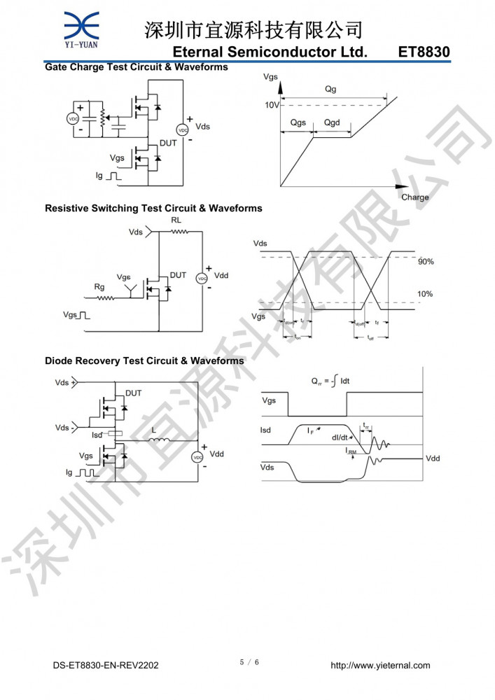 ET8830 technical document page 5