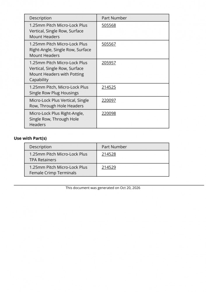 MOLEX 2145260404 product document image, page 3