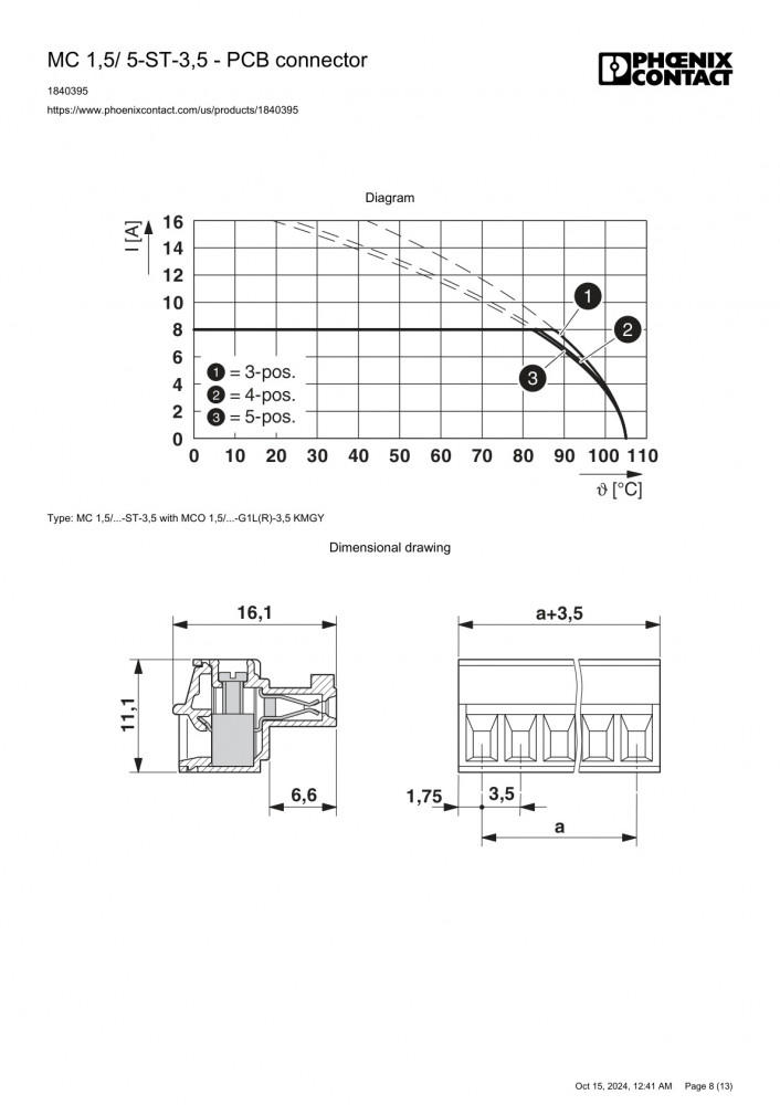 Phoenix Contact 1840395 technical document page 8