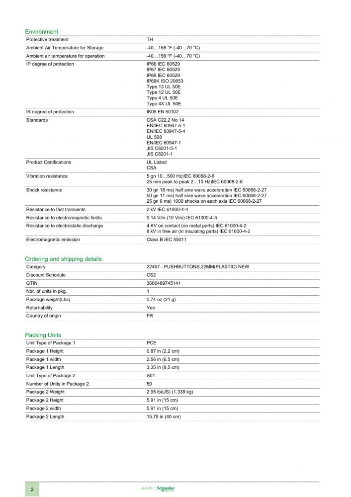 ZBY9W2B330 technical document page 2