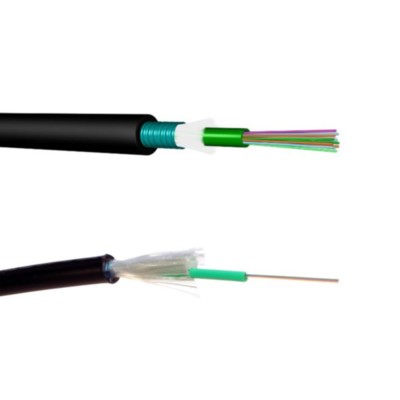 Fibre optic cable OS2 Loose Tube 4 Cores Outdoor Corrugated Steel Tape for sale