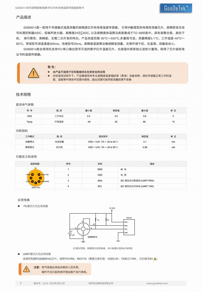GD60914 datasheet page 4
