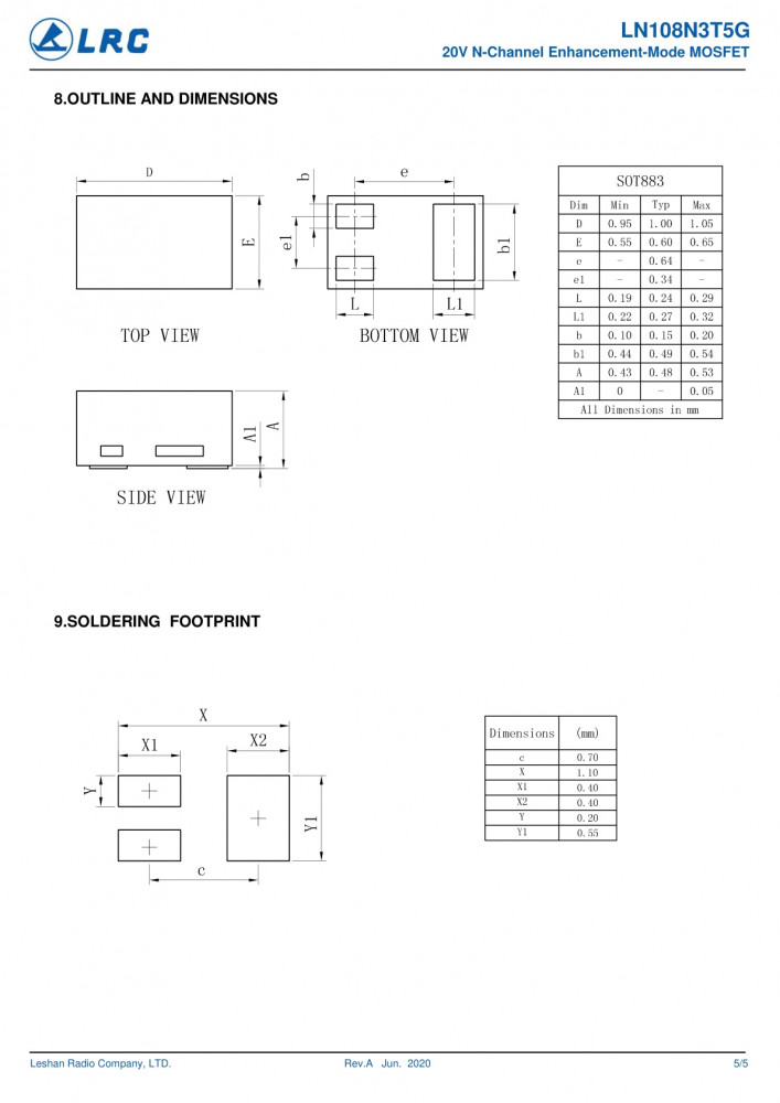 LN108N3T5G datasheet page 5