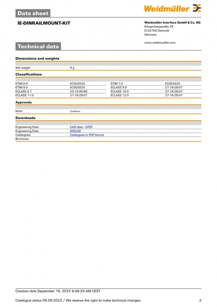 WEIDMULLER 1504430000 product document page 2