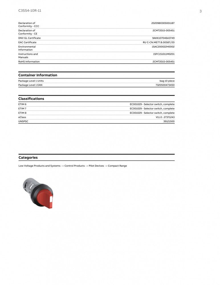 ABB C3SS4-10R-11 document page 3